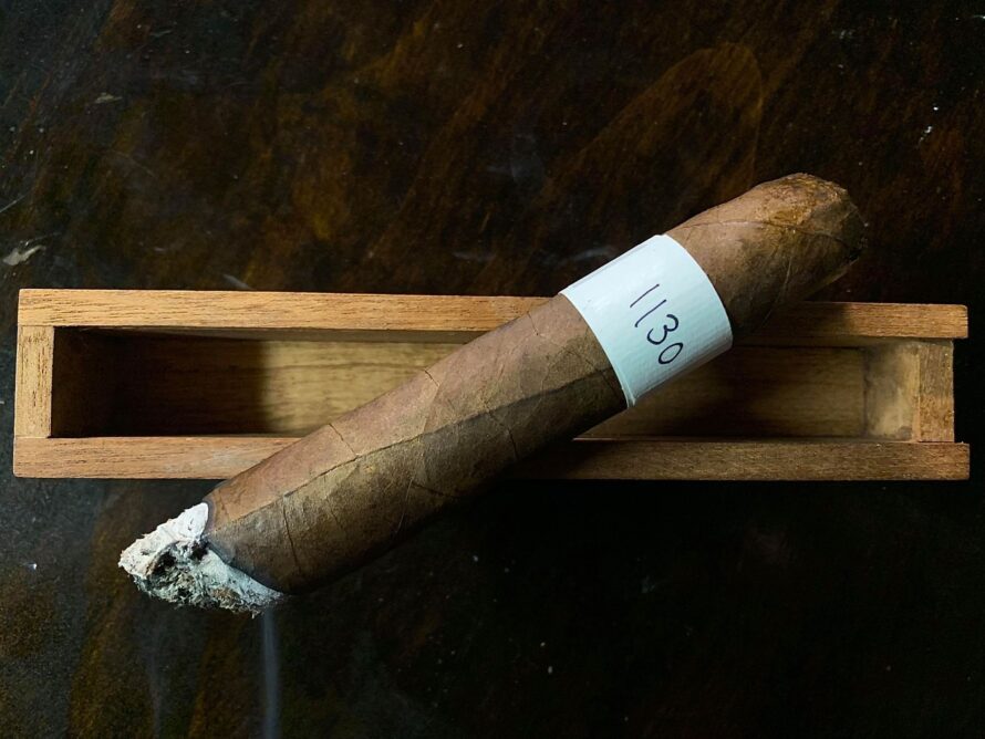 Blind Cigar Review: Grunt Rolls | Ink Stick Oscuro Gordo - Blind Man's Puff
