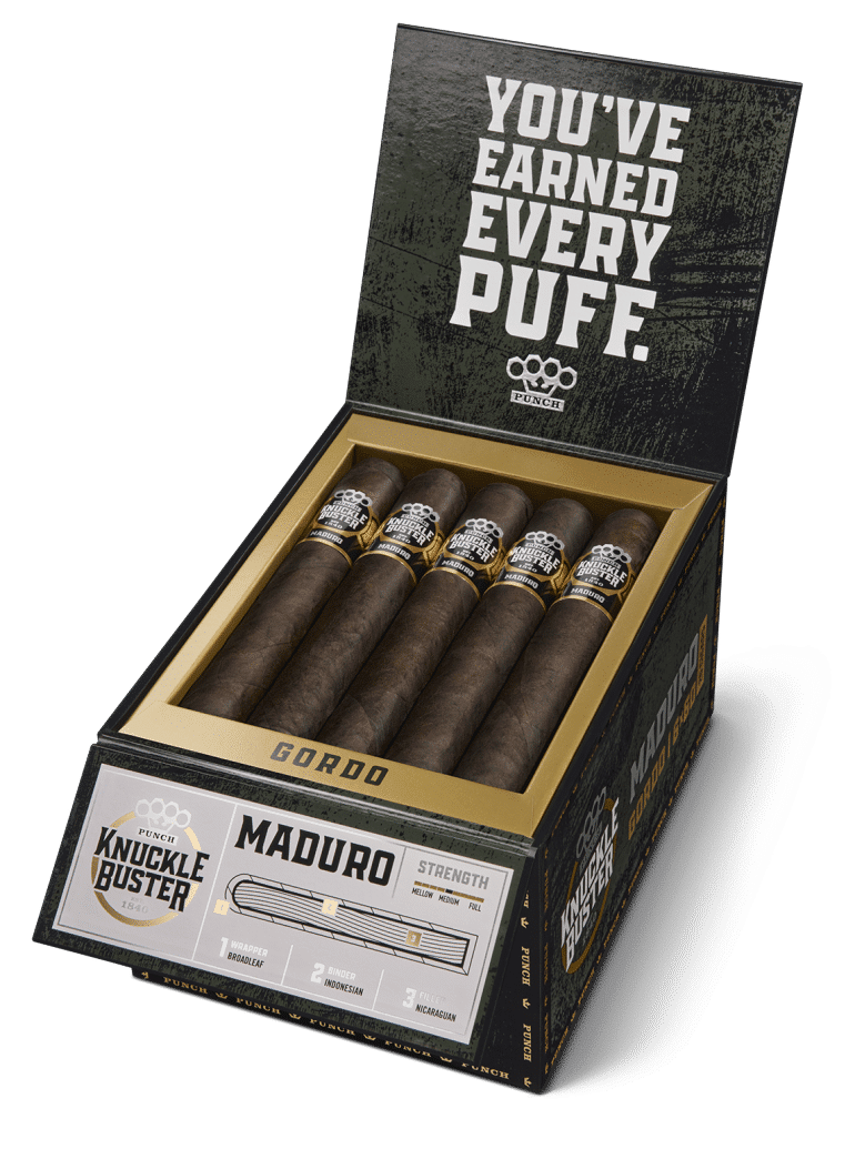 Punch Adds Knuckle Buster Maduro - Cigar News - Blind Man's Puff